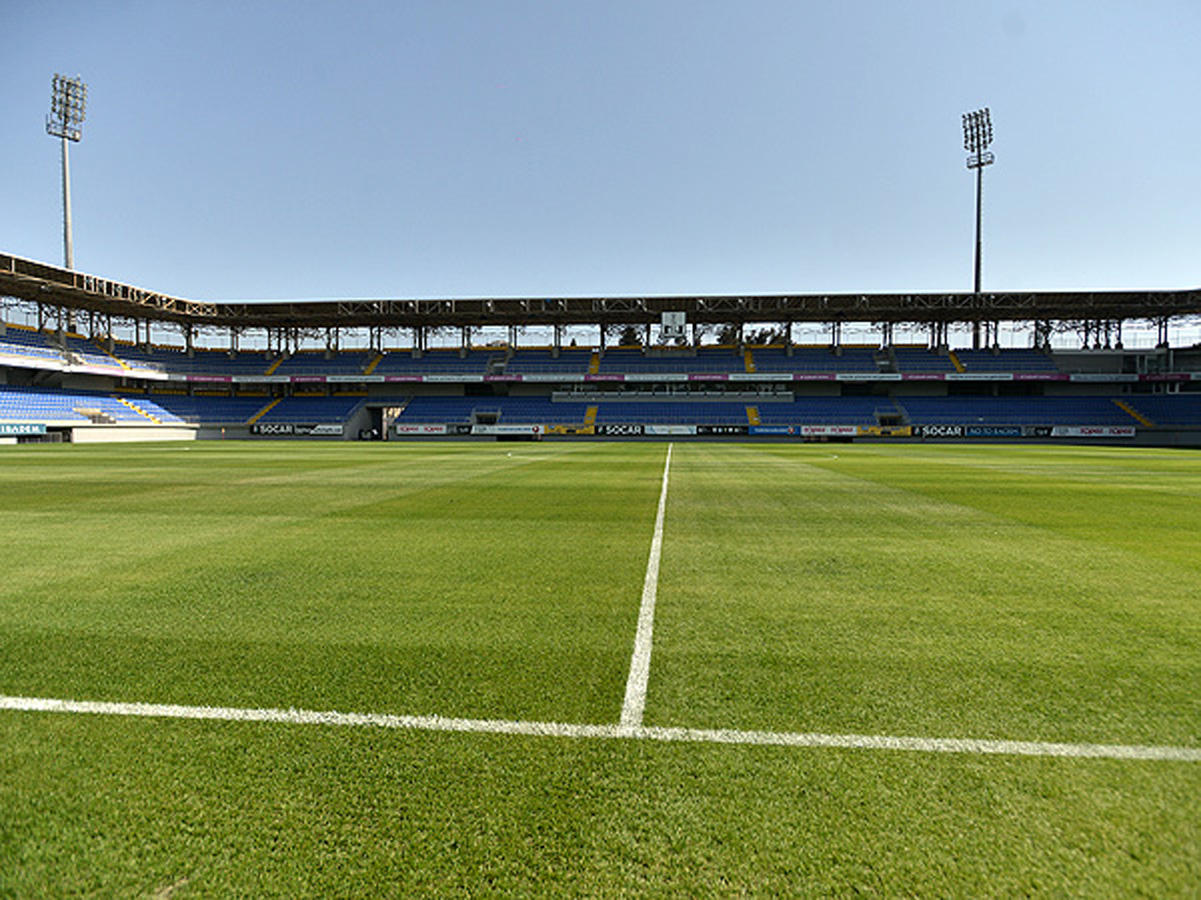 "Bakcell Arena"da əsaslı təmir işləri aparılıb, ot örtüyü yenilənib - FOTO