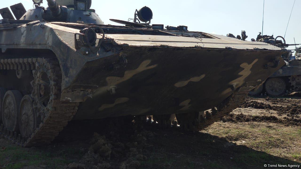 Захваченная военная техника ВС Армении - ФОТО