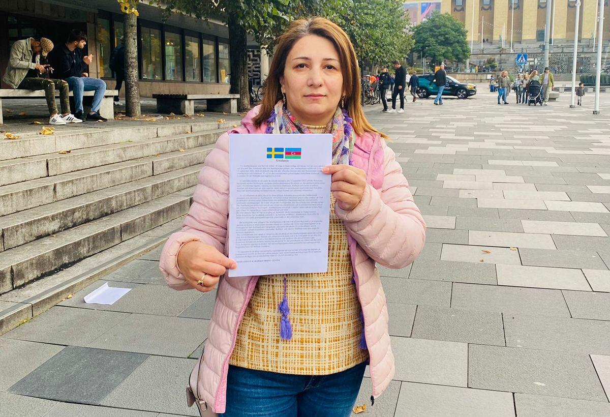 İsveçdə Ermənistanın təcavüzkar siyasətini ifşa edən məlumatlandırıcı ...